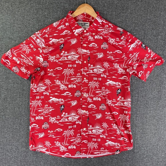 reyn spooner | Shirts | Reyn Spooner Ohio State Shirt Men Extra Large ...